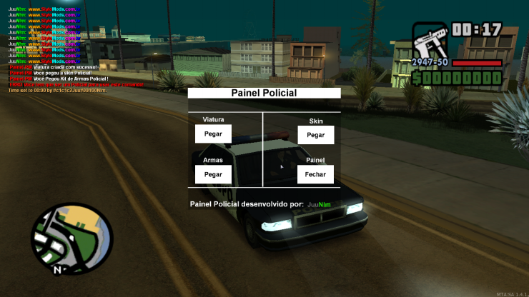 panel-police [v3] | Multi Theft Auto | Community
